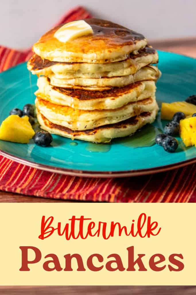 How to Make Fluffy Homemade Buttermilk Pancakes - A Ranch Mom