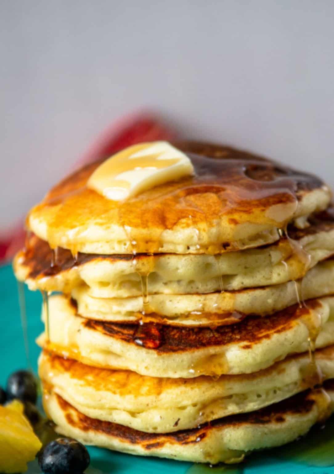 How to Make Fluffy Homemade Buttermilk Pancakes - A Ranch Mom