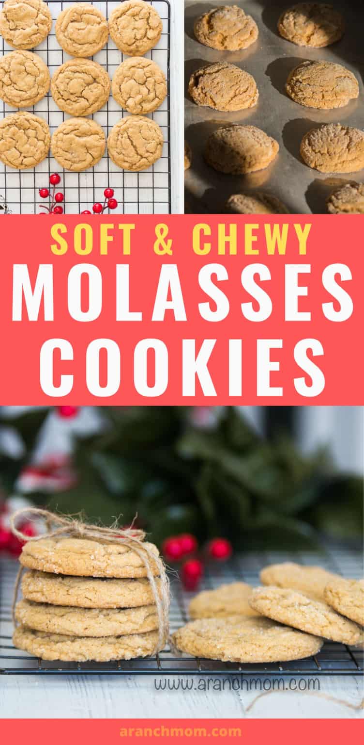 Old Fashioned Soft Molasses Cookies (Amish Recipe) - A Ranch Mom