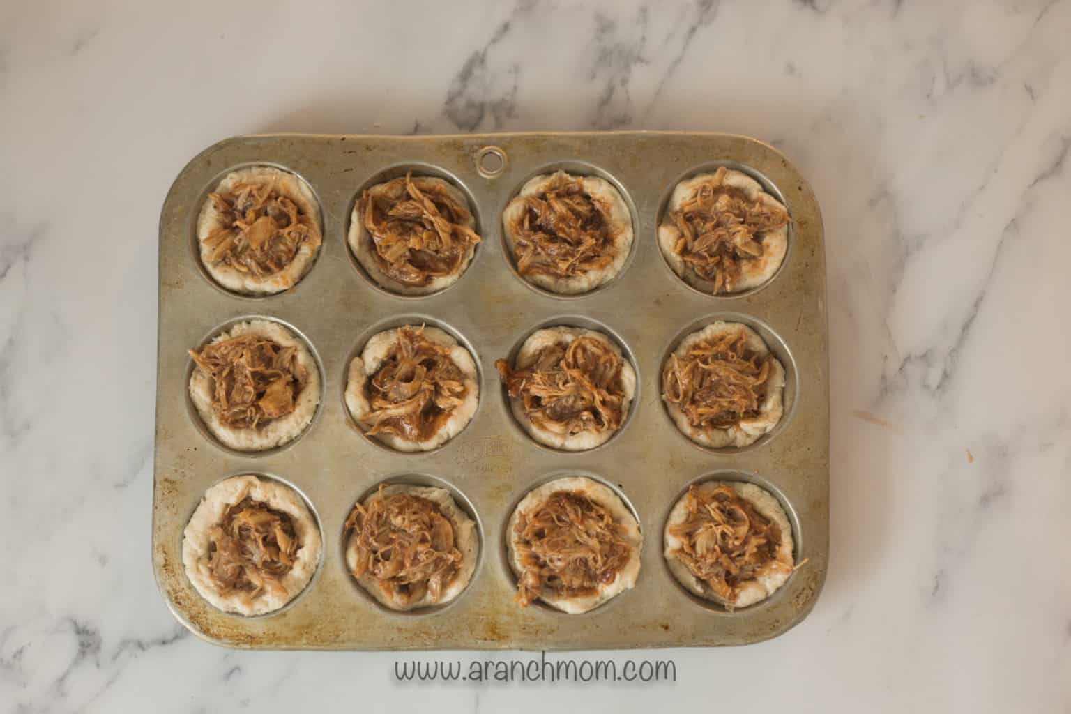 Easy BBQ Chicken Cups - A Ranch Mom