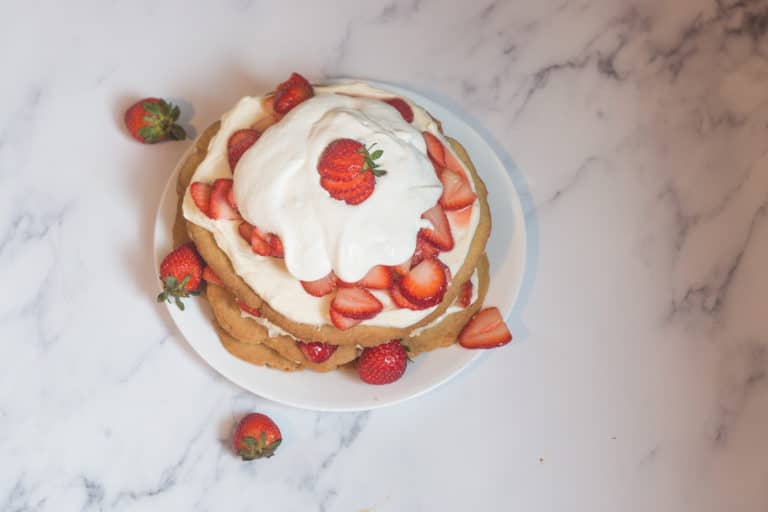 Strawberry Shortbread Stack - A Ranch Mom