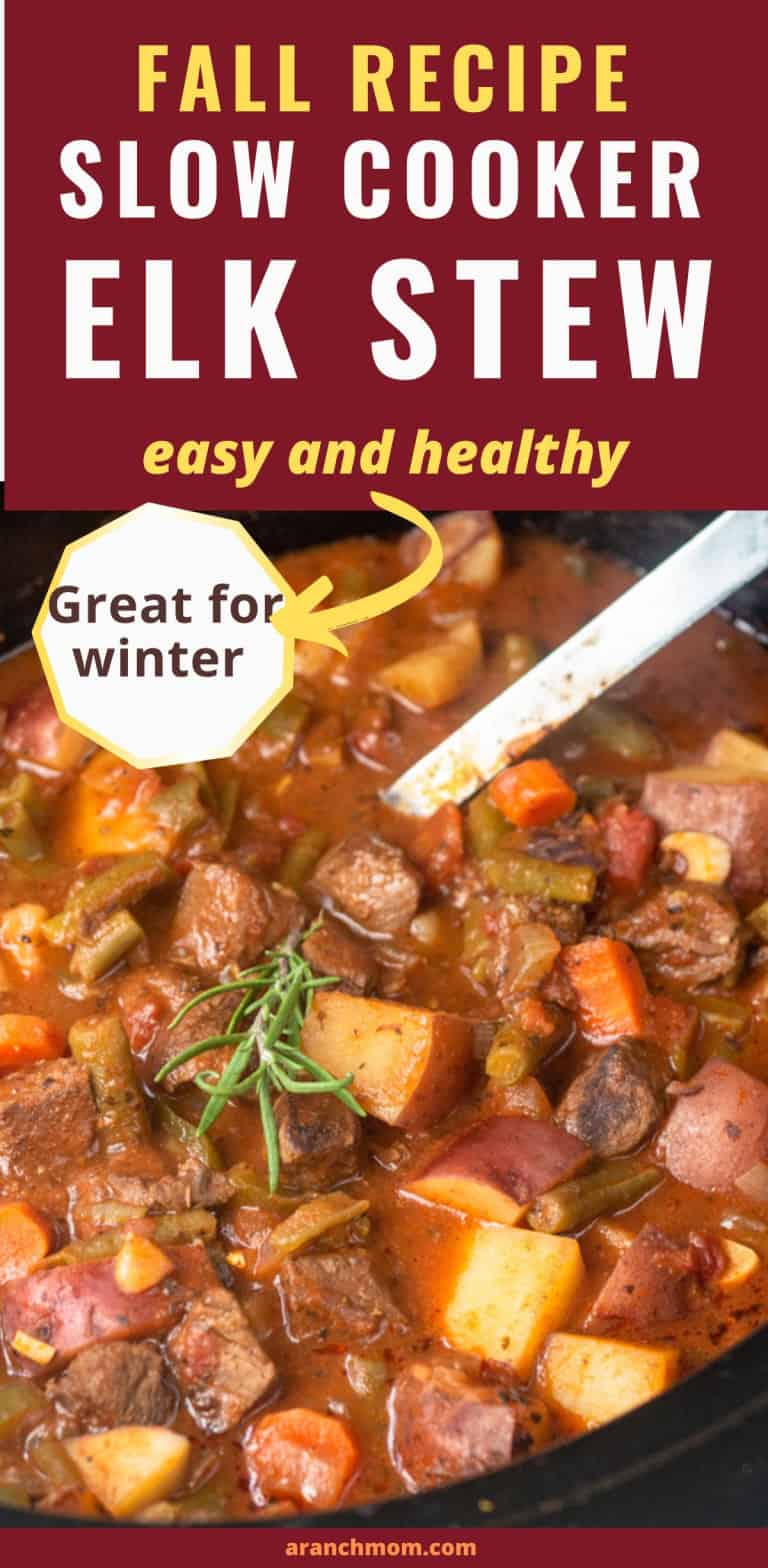 Crockpot Elk Stew - A Ranch Mom