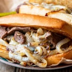 Bison Cheesesteak Sandwich - A Ranch Mom