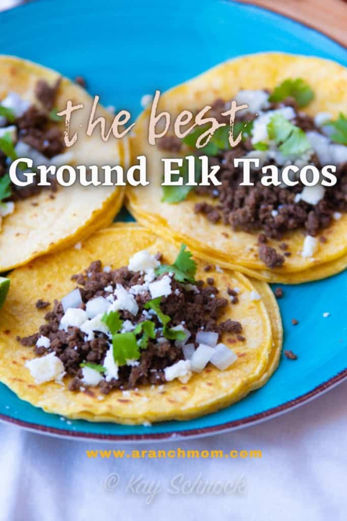 Ground Elk Tacos - A Ranch Mom