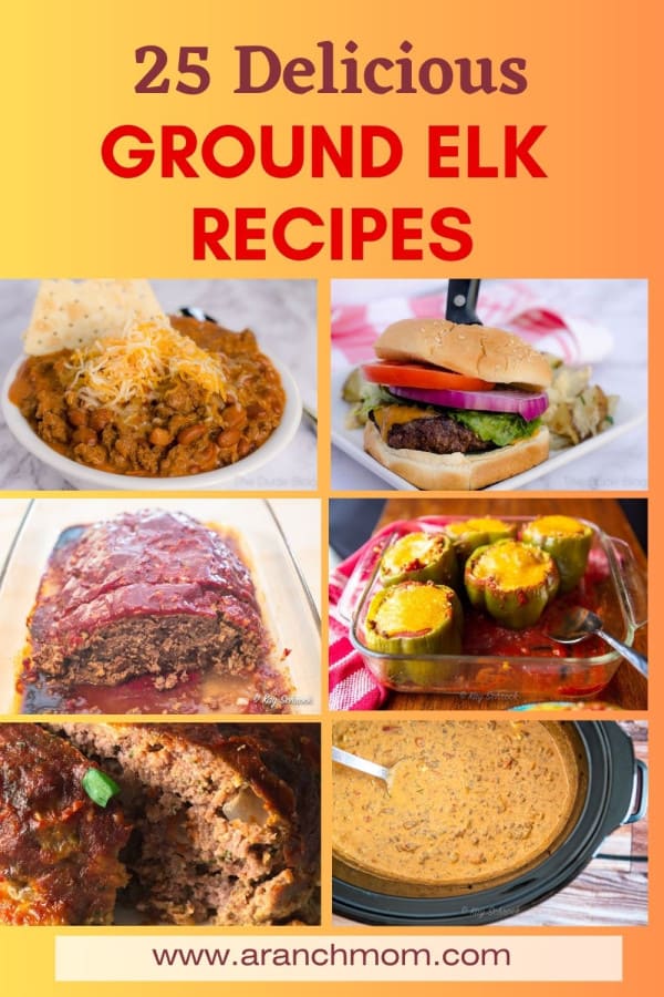 25 Ground Elk Meat Recipes - A Ranch Mom