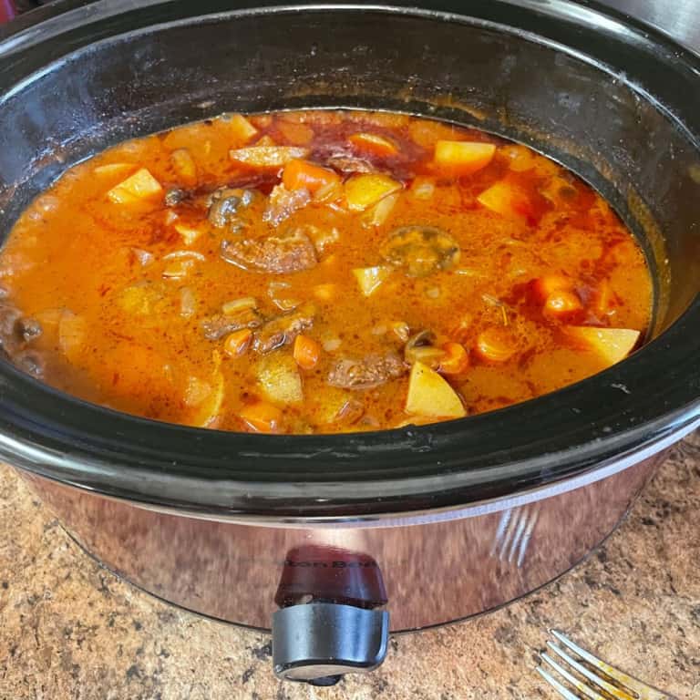 Easy Crockpot Bear Stew Recipe - A Ranch Mom
