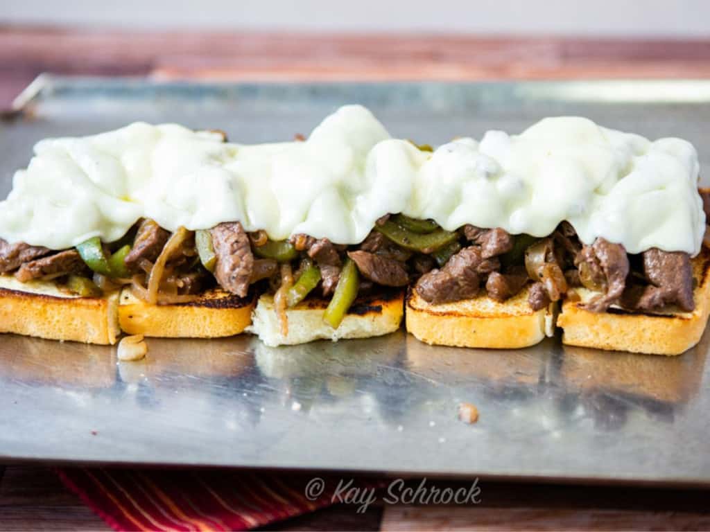 Elk Philly cheesesteak sandwich recipe - A Ranch Mom