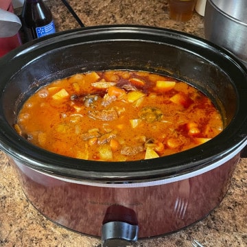 Easy Crockpot Bear Stew Recipe - A Ranch Mom