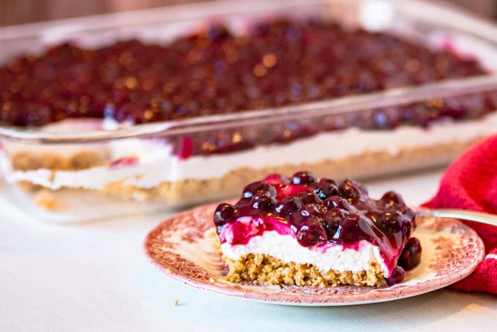 Blueberry Delight Recipe (with frozen berries) - A Ranch Mom