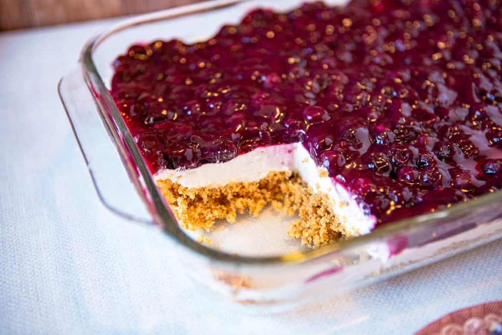 Blueberry Delight Recipe (with frozen berries) - A Ranch Mom