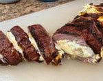 Cream Cheese Stuffed Venison Backstrap - A Ranch Mom